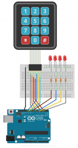 Does fritzing has 4x4 membrane keypad? Simple Guide