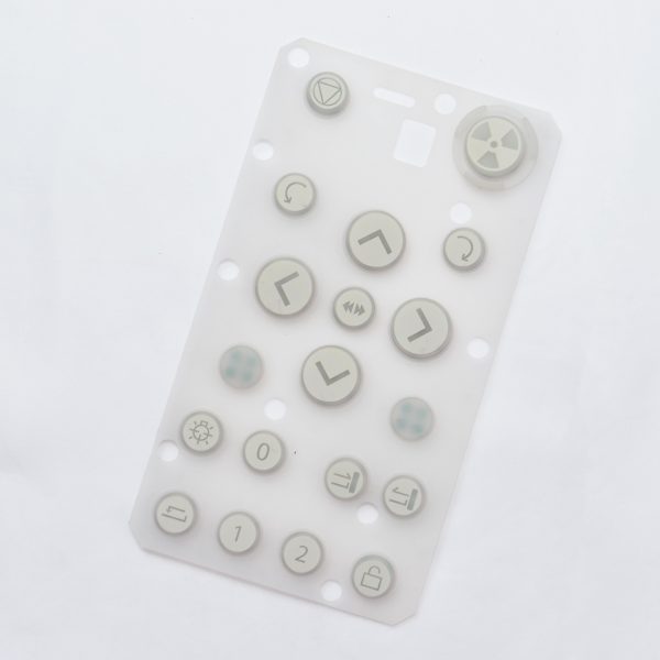 Custom Designs and Shapes of Elastomer Rubber Keypads