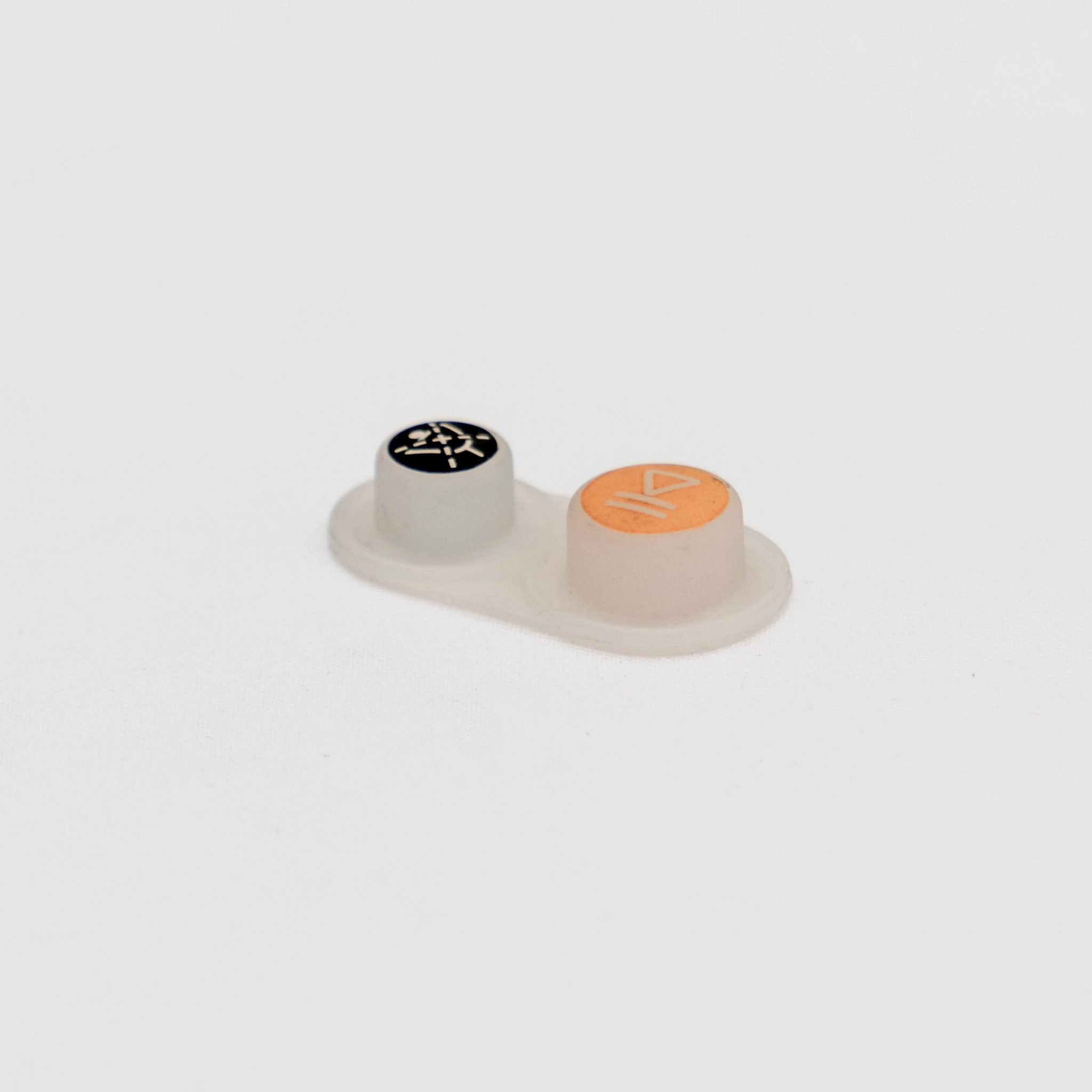 What are the options for Coatings of Silicone Rubber Keypad?